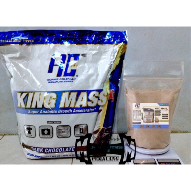 Jual (Bonus Shaker/Sample) Rc Ronnie Coleman King Mass Gainer 2 lbs ...