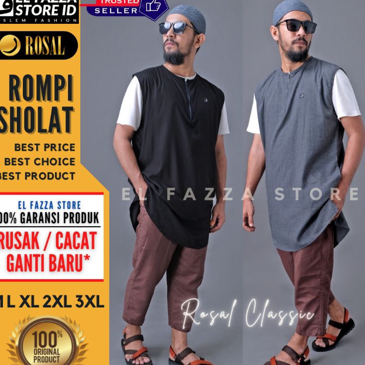 Jual Paket Meriah ROMPI SHOLAT ROSAL CLASSIC ROMPI SHALAT PRIA MUSLIM ...