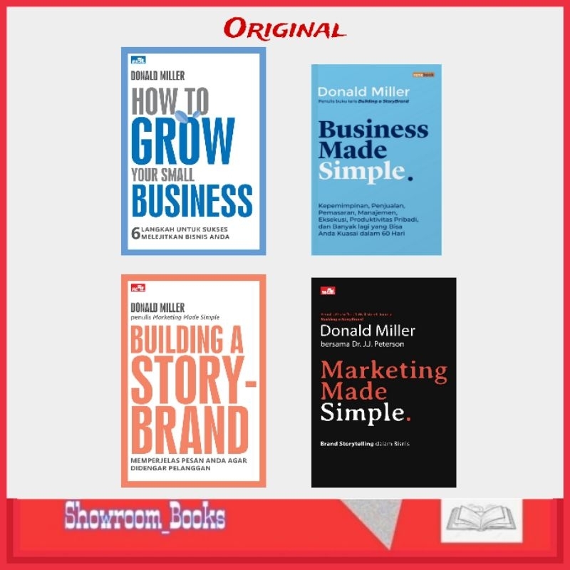 Jual Buku Business Marketing Made Simple Building A Storybrand How To ...