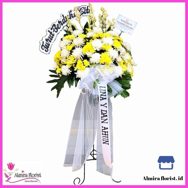 Jual karangan bunga standing flowers | bunga asli segar | Shopee Indonesia
