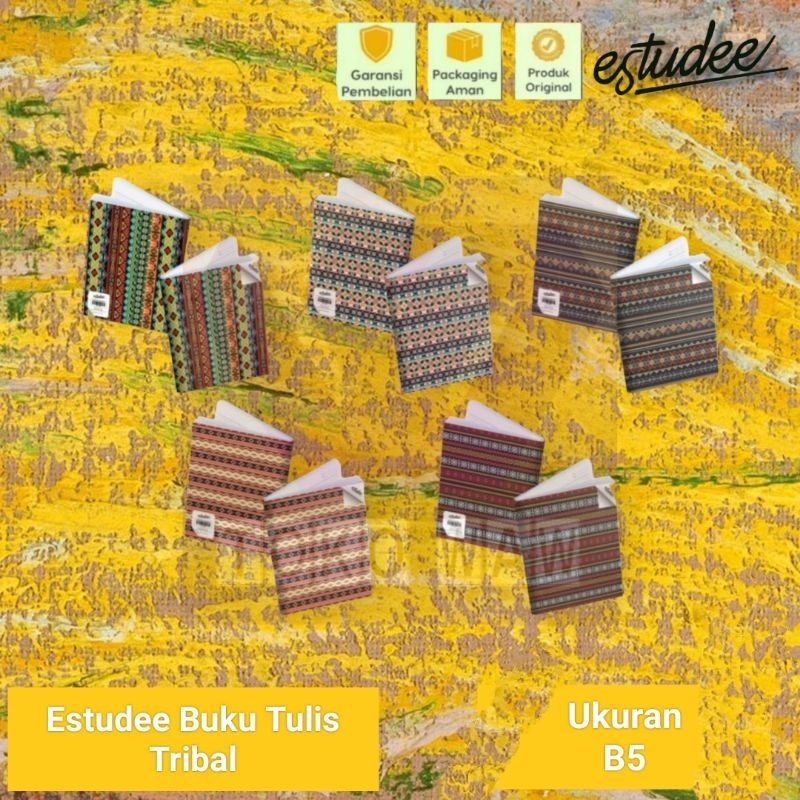 Jual Buku Tulis Boxy B5 Estudee Tribal 48 Lembar isi 10 | Shopee Indonesia