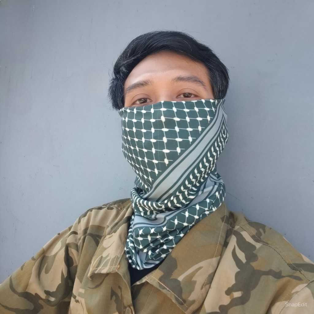 Jual Buff Keffiyeh / Buff Kufiya / Bandana Keffiyeh / Bandana Kufiya / Buff Palestin / Bandana ...