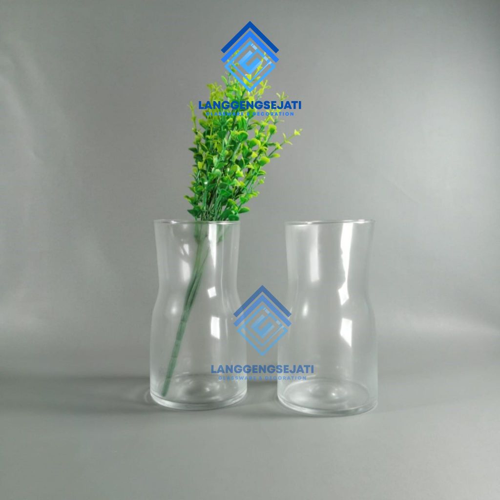 Jual VAS BUNGA KACA TINGGI | VASE RUSTIC | VAS BUNGA KERING ESTETIK ...