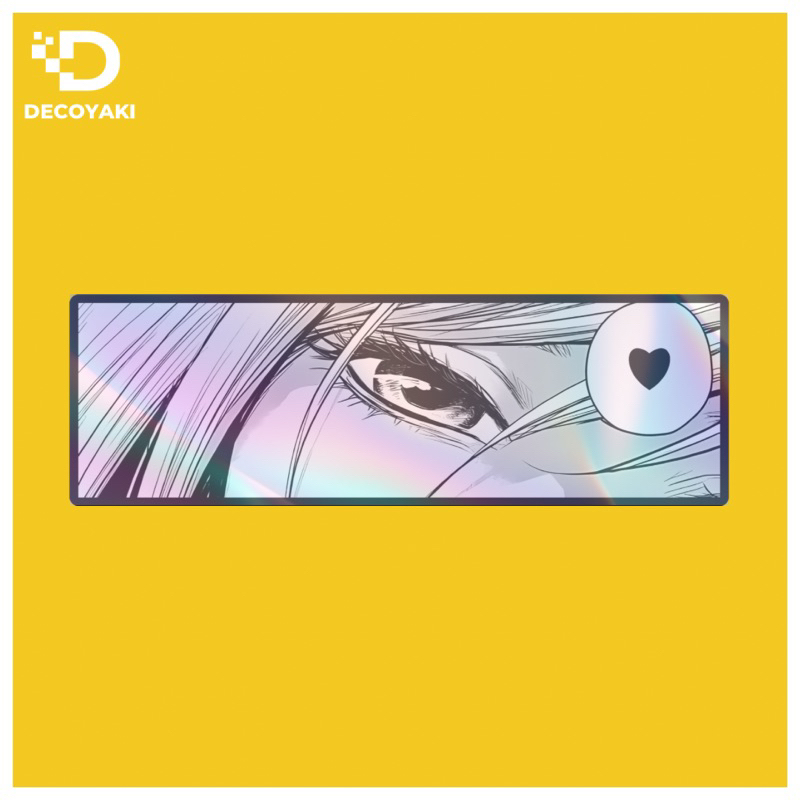 Jual Sticker Slap Hologram Anime Eyes, Stiker Hologram Anime Eyes ...