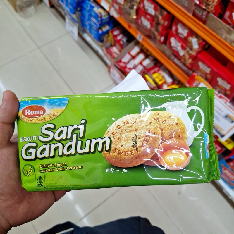Jual roma SARI GANDUM biskuit 240gram | Shopee Indonesia