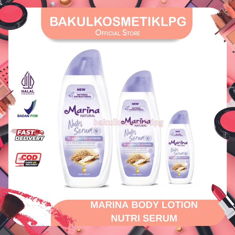 Jual MARINA Body Serum - Nutri Serum | 95 ml | 190 ml | 335 ml | | Shopee Indonesia