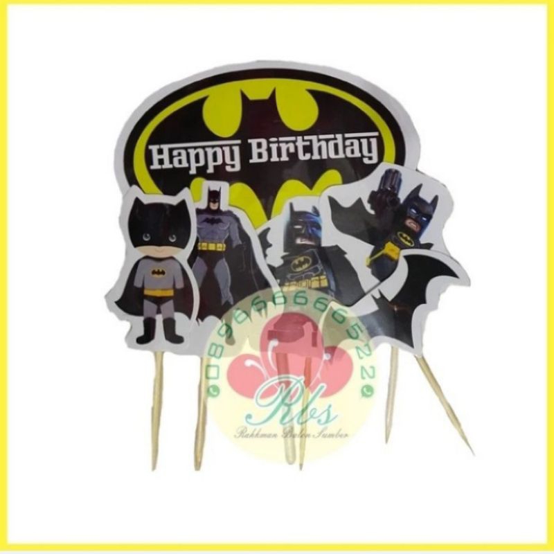 Jual Topper cake karakter batman | Shopee Indonesia