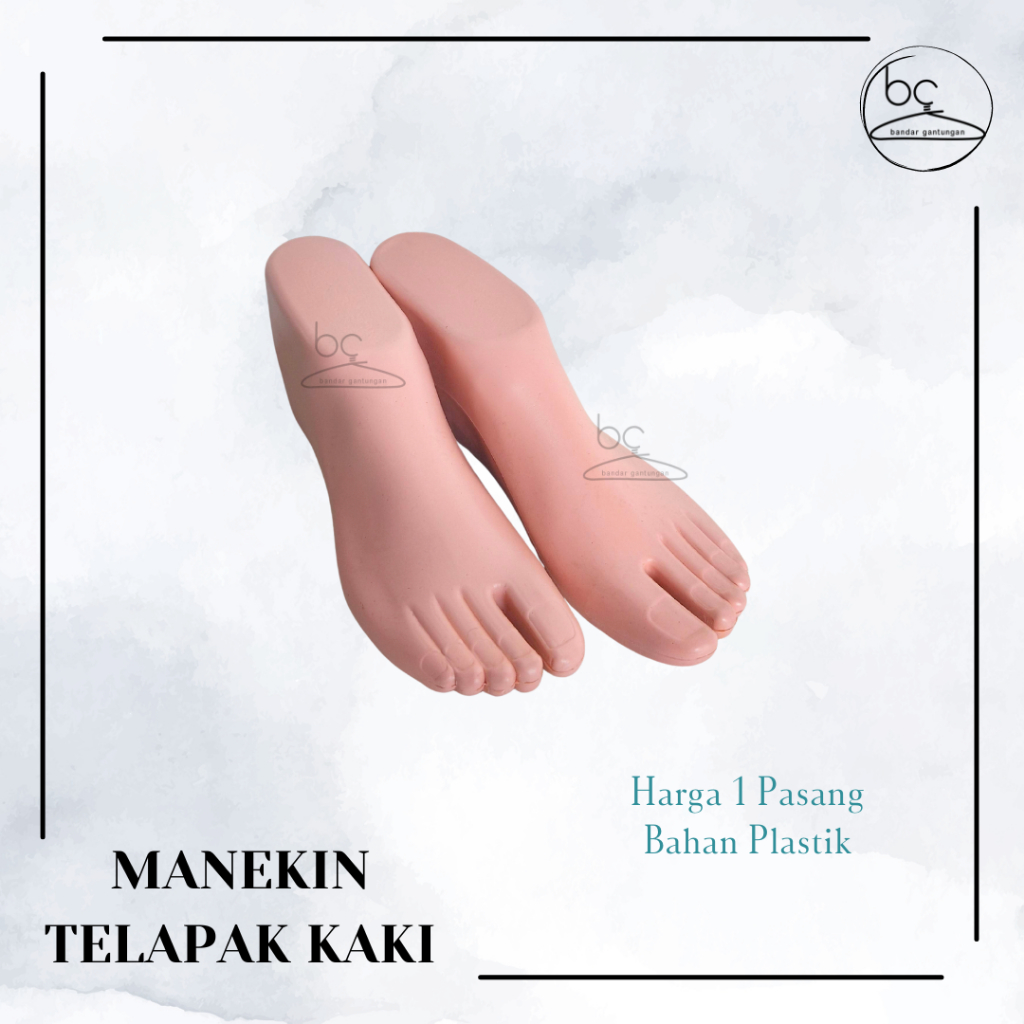 Jual Manekin Telapak Kaki Display Sandal Sepatu Wanita / Patung Telapak ...