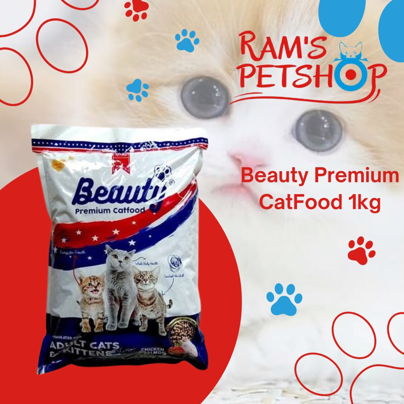Jual BEAUTY CAT FOOD 1KG /PAKAN KUCING PREMIUM/ PAKAN KUCING MURAH ...