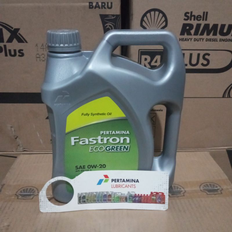 Jual oli mobil fastron eco gren sae 0w-20 kemasan 3,5L | Shopee Indonesia