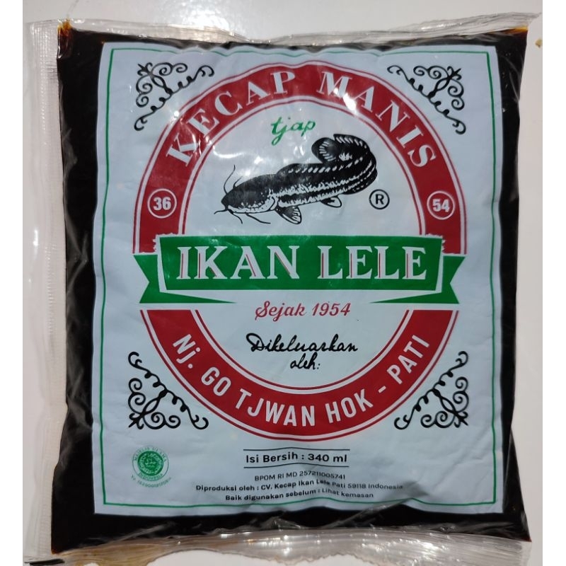 Jual Kecap Manis Tjap Ikan Lele 340 ml ( 500g ) | Shopee Indonesia