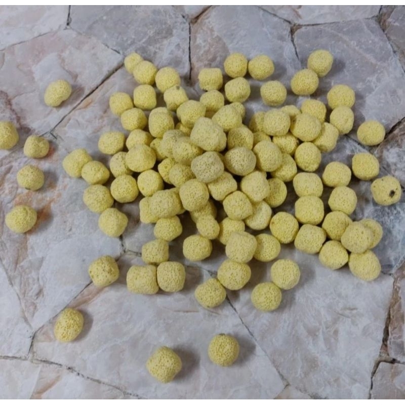 Jual Media Filter Bio Ball Berpori Ceramic 500gr Rumah Bakteri Bioblock ...