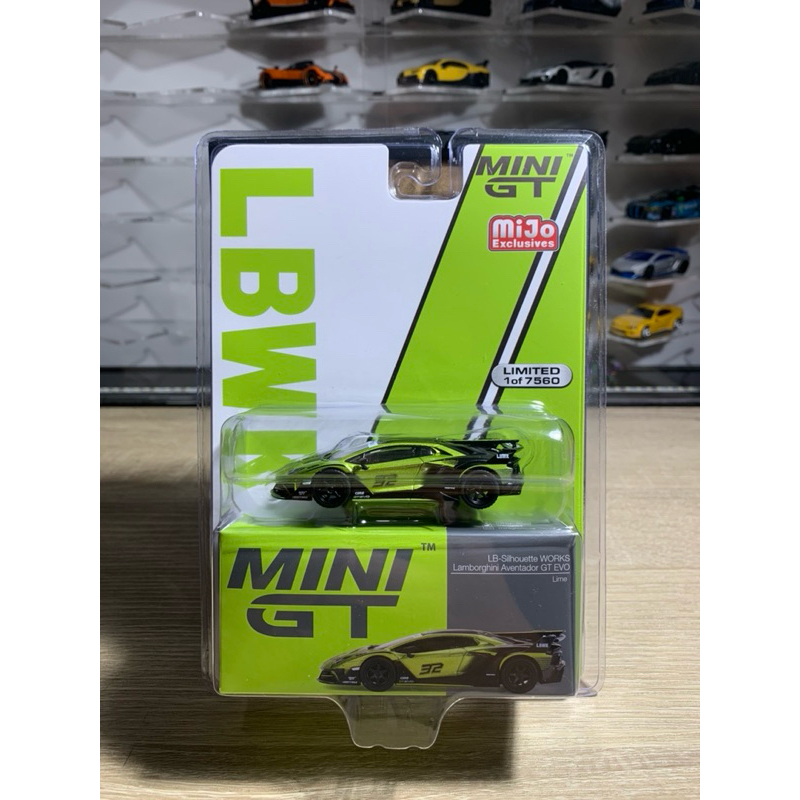 Jual Mini GT MiniGT 805 LB-Sillhouette WORKS Lamborghini Aventador GT ...