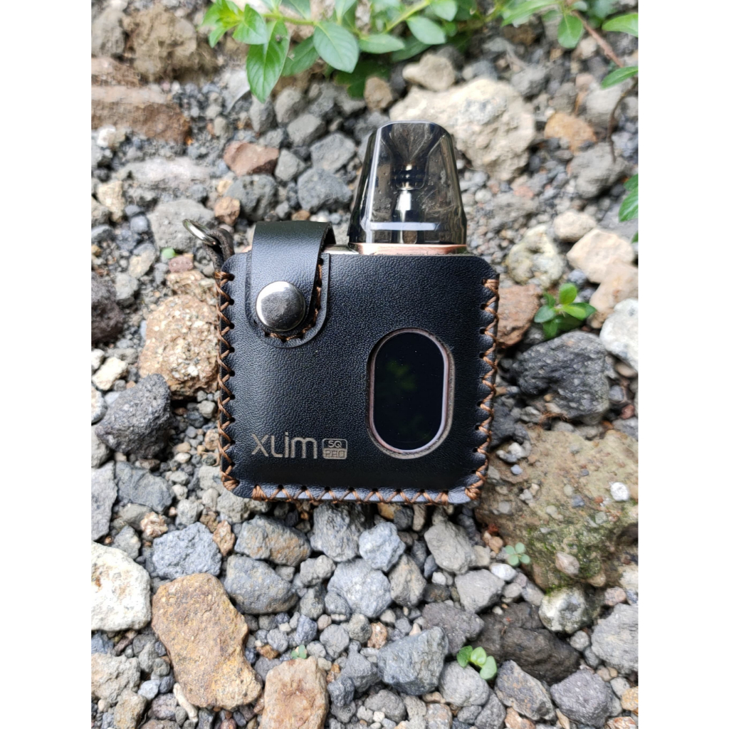 Jual Genuine Leather Sleeve Case Oxva Xlim SQ Pro + Ajustable Lanyard ...