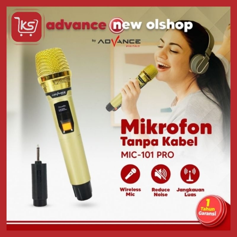 Jual MIC WIRELESS ADVANCE 101 PRO | Shopee Indonesia