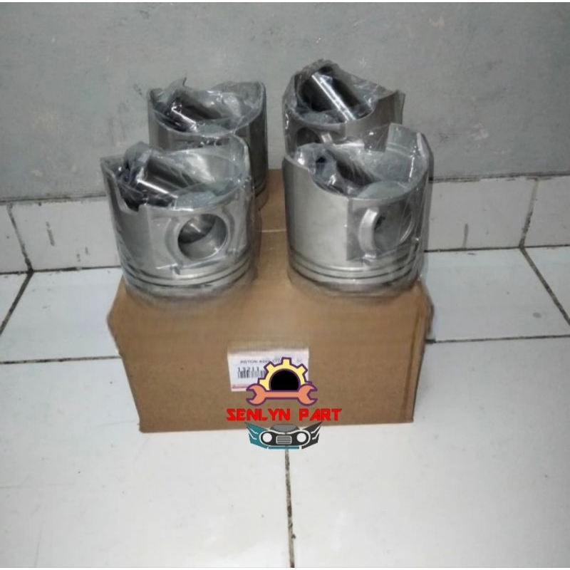 Jual PISTON ASSY TOYOTA DYNA 130HT W04D BARU STD TERSEDIA OVZ ORI ...