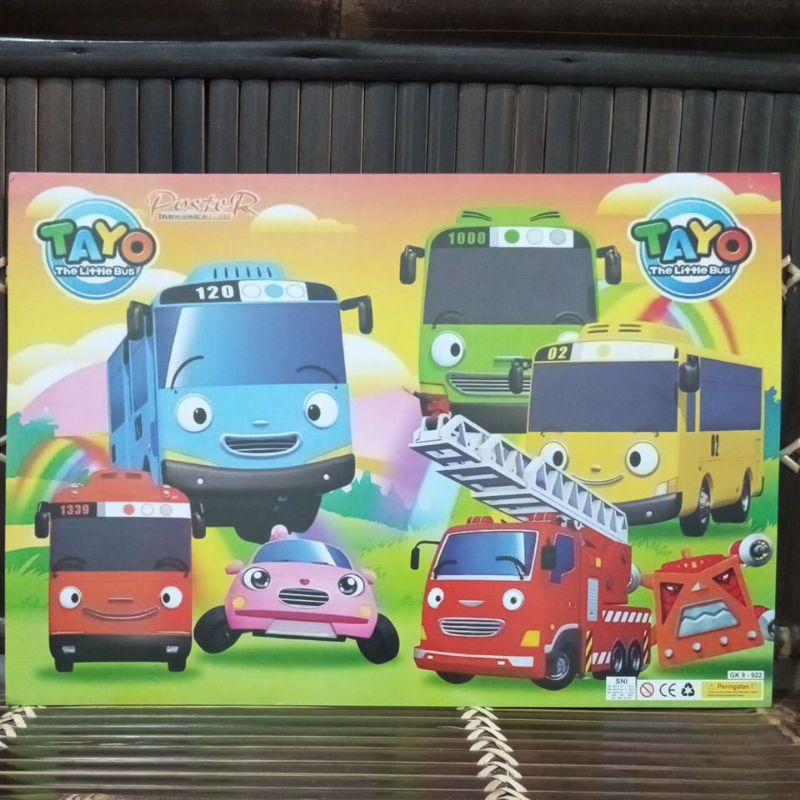 Jual Poster Anak Karakter Tayo | Shopee Indonesia