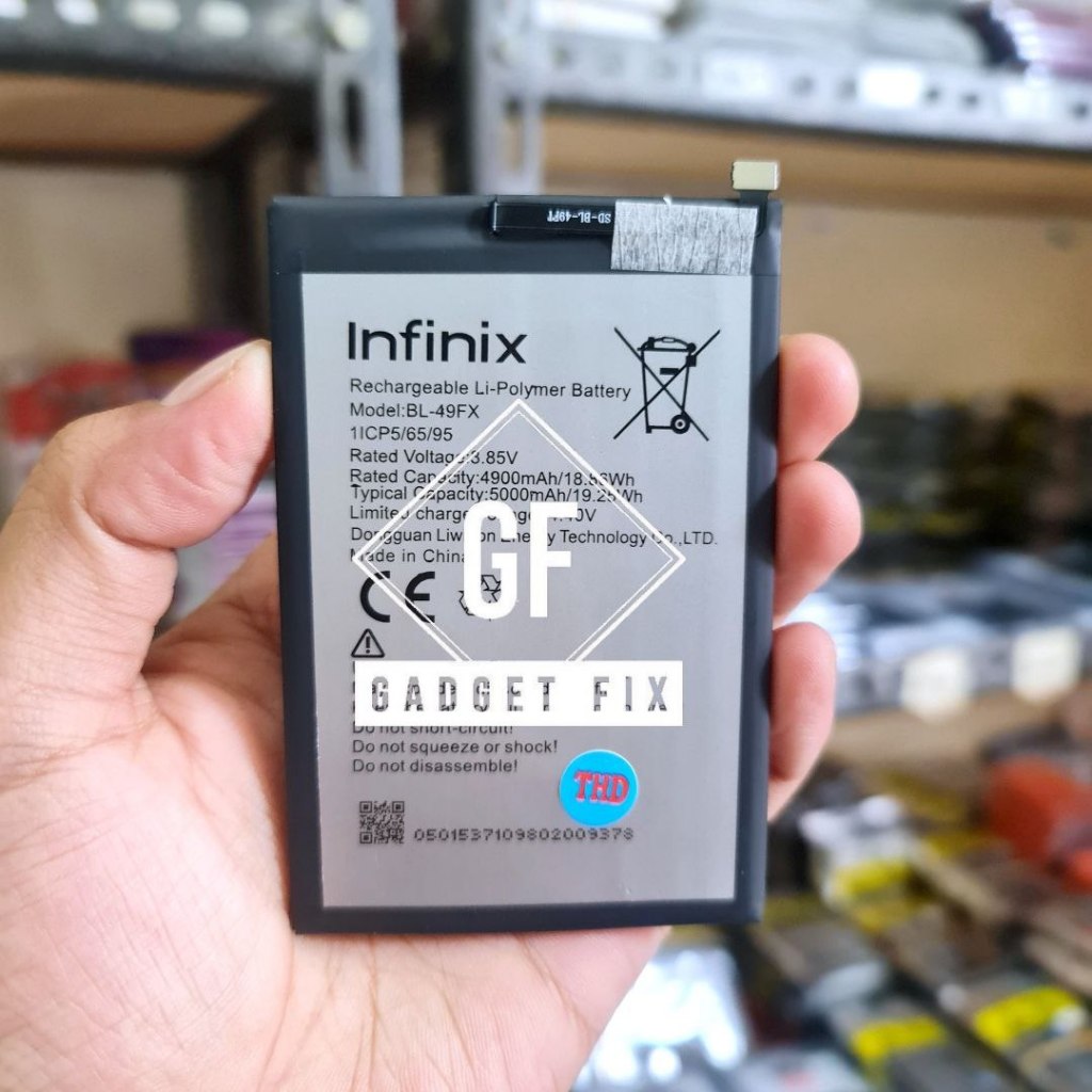 Jual Baterai Batre BL-49FX Original HP Infinix Hot 9 Pro X655F Battery ...