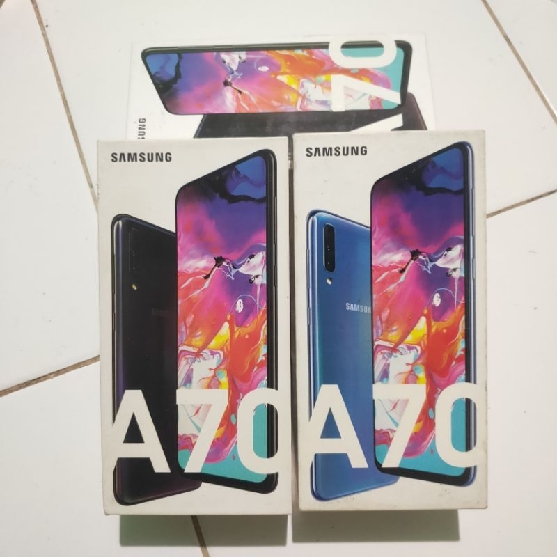 Jual Dus Box Samsung Galaxy A70 Original Copotan | Shopee Indonesia