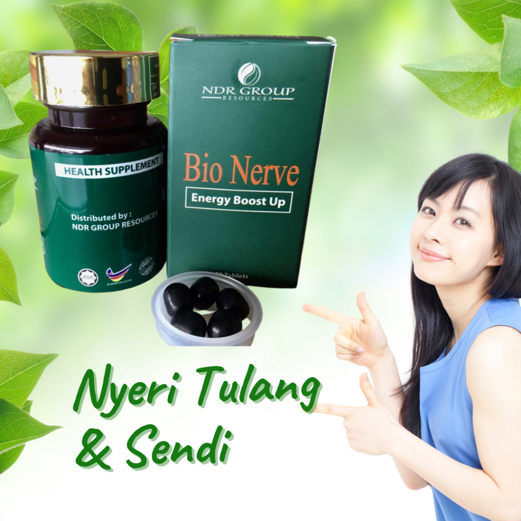 Jual BIO NERVE NDR GROUP MALAYSIA / INDONESIA 1 BOTOL 40 TABLET ...