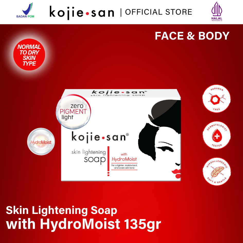 Jual KOJIE SAN Skin Lightening Soap w/ Hydromoist 135 gr | Shopee Indonesia