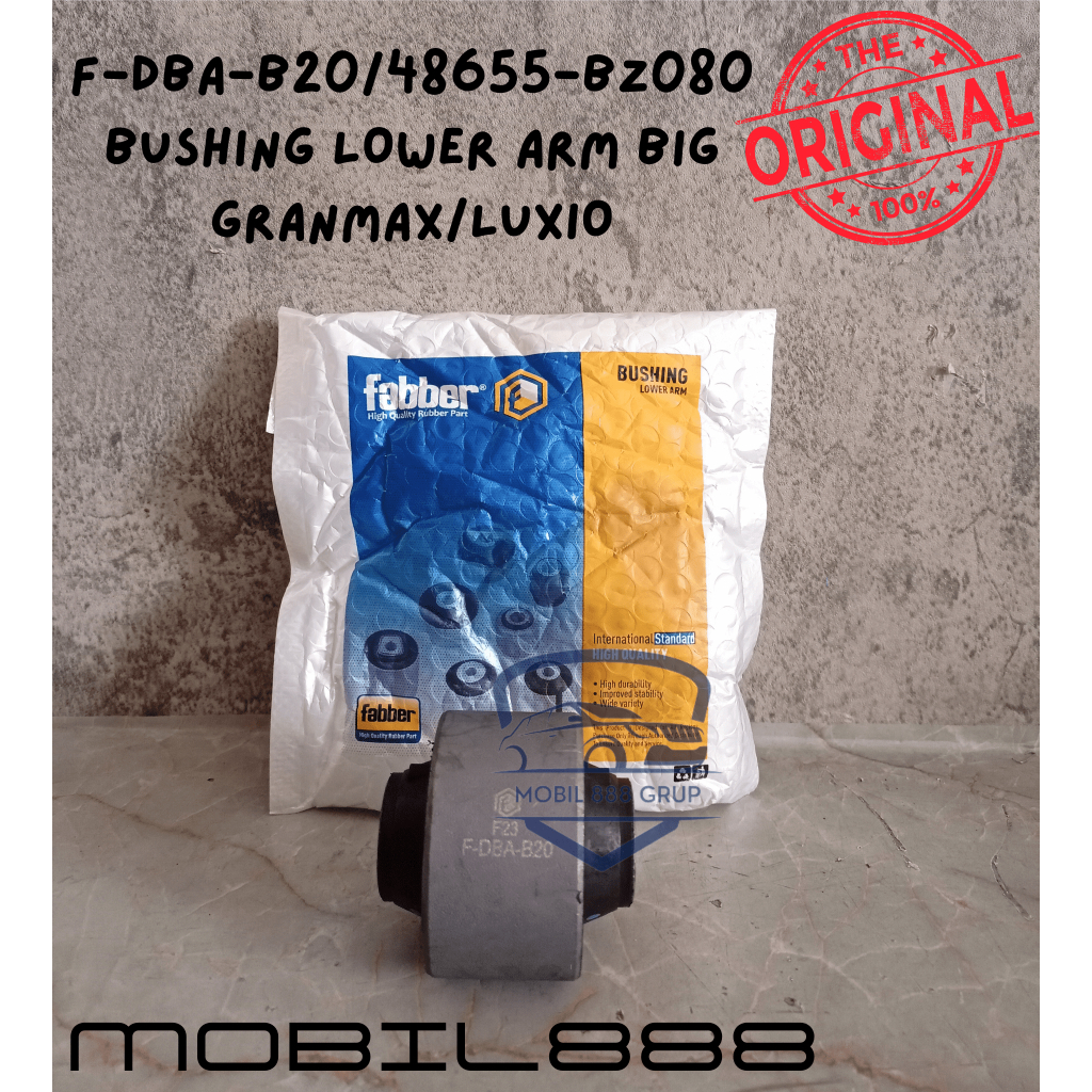 Jual BUSHING LOWER ARM BIG GRANMAX LUXIO FABBER 48655-BZ080 | Shopee ...