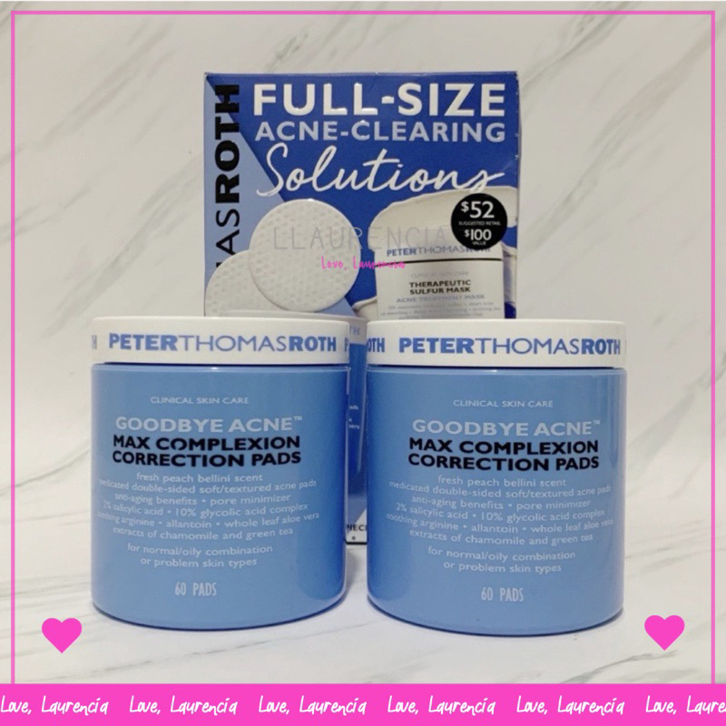 Jual EXP 03/25 PETER THOMAS ROTH Goodbye Acne Max Complexion Correction ...