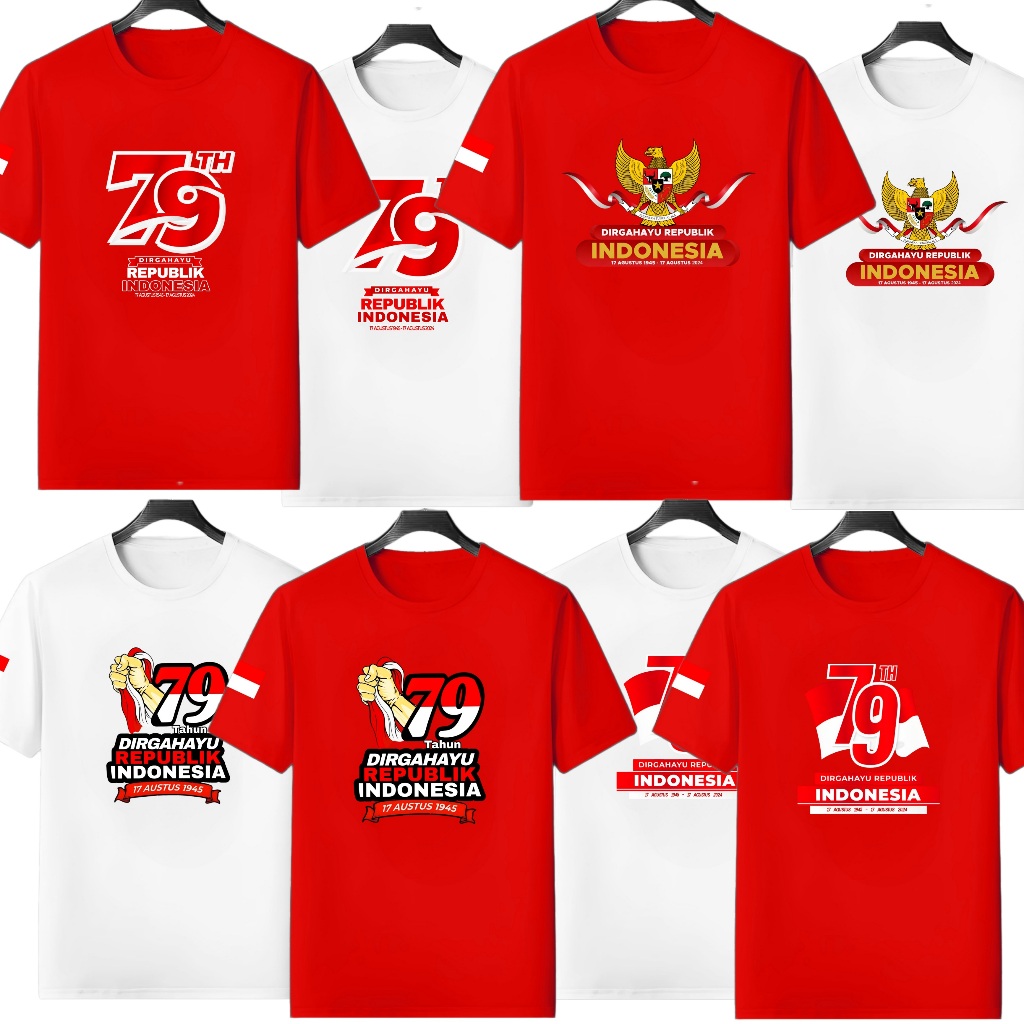 Jual KAOS 17 AGUSTUS 2024 PRIA WANITA DEWASA / BAJU KAOS KEMERDEKAAAN ... Jual KAOS 17 AGUSTUS 2024 PRIA WANITA DEWASA / BAJU KAOS KEMERDEKAAAN ...