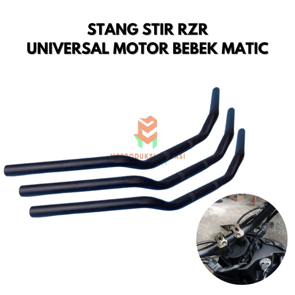 Jual Stang RZR Custom Stir Variasi Setang Motor Panjang 65CM Balap ...