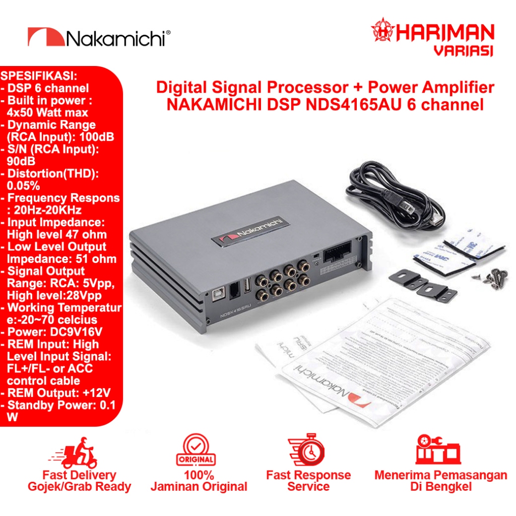 Jual Prosesor Nakamichi NDSK 4165 AU 4165AU DSP Processor 6 Channel | Shopee Indonesia