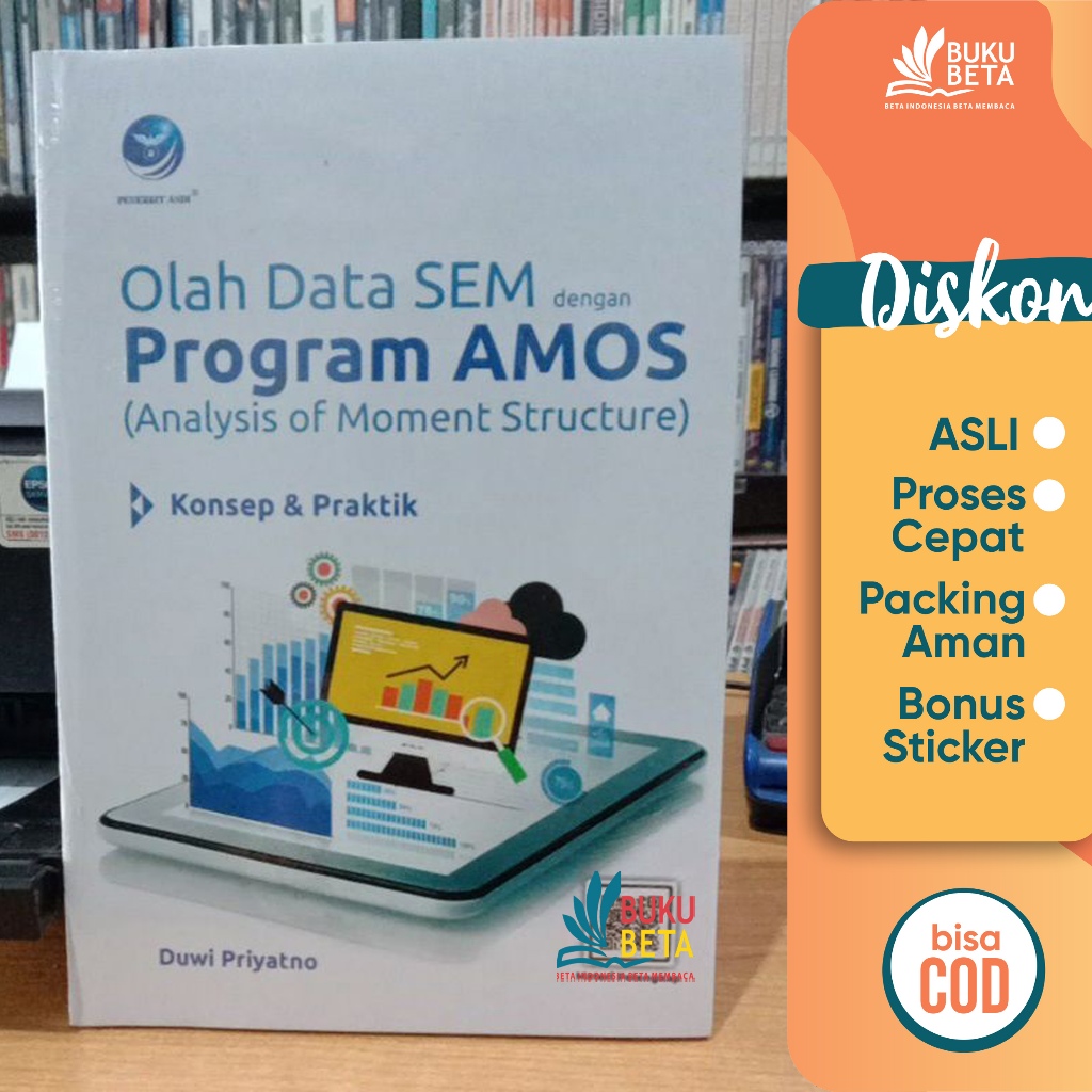 Jual Olah Data SEM Dengan Program AMOS (Analysis of Moment Structure ...
