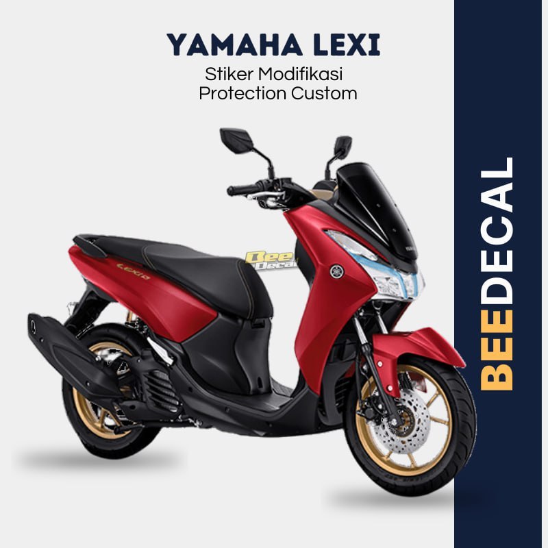 Jual STIKER MOTOR YAMAHA LEXI - DESAIN CUSTOM | BEEDECAL | Shopee Indonesia