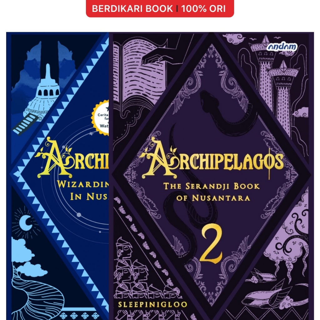 Jual Berdikari - Novel Archipelagos : Wizard School In Nusantara (Jilid 1&2) - Bumi Aksara ...