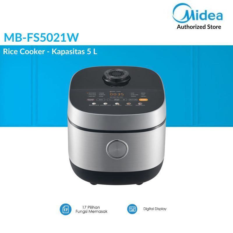 Jual Midea Rice Cooker Digital MBFS5021W 1,8 Liter | Shopee Indonesia