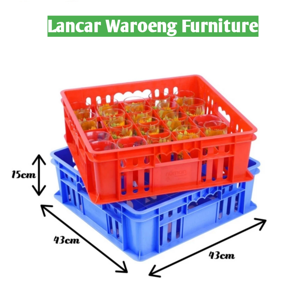 Jual KRAT GELAS | KERANJANG GELAS | Shopee Indonesia