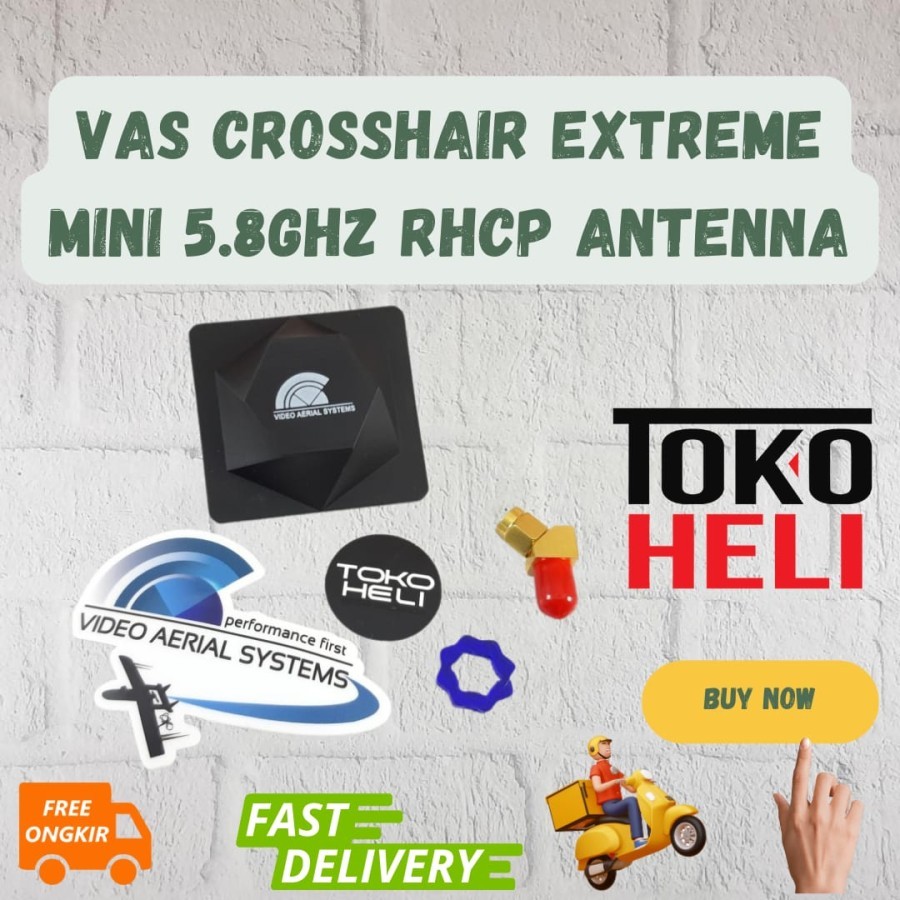 Jual VAS Crosshair Extreme Mini 5.8GHz RHCP Antenna | Shopee Indonesia