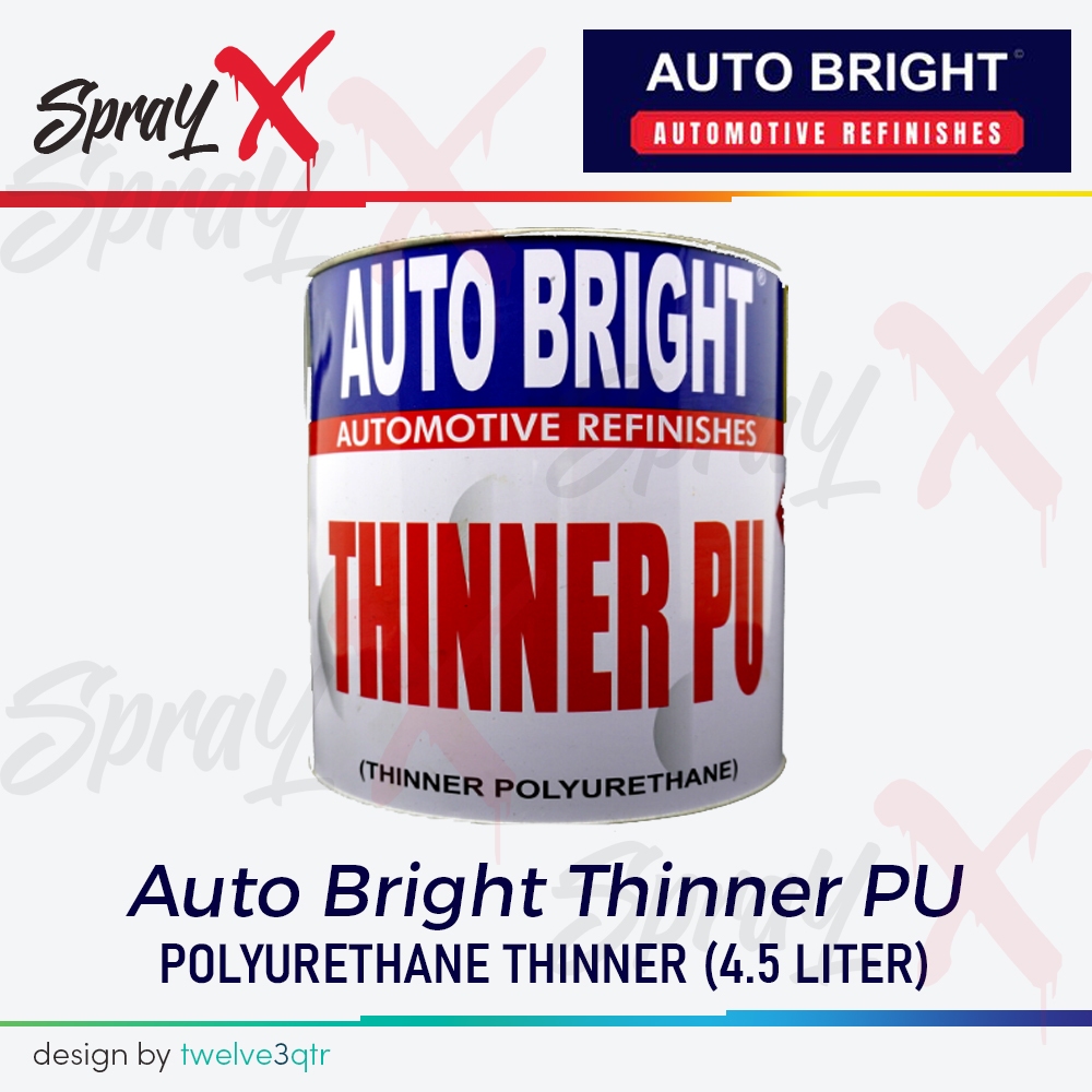 Jual AUTO BRIGHT THINNER PU 1 LITER / THINNER PU AB / AUTOBRIGHT | Shopee Indonesia