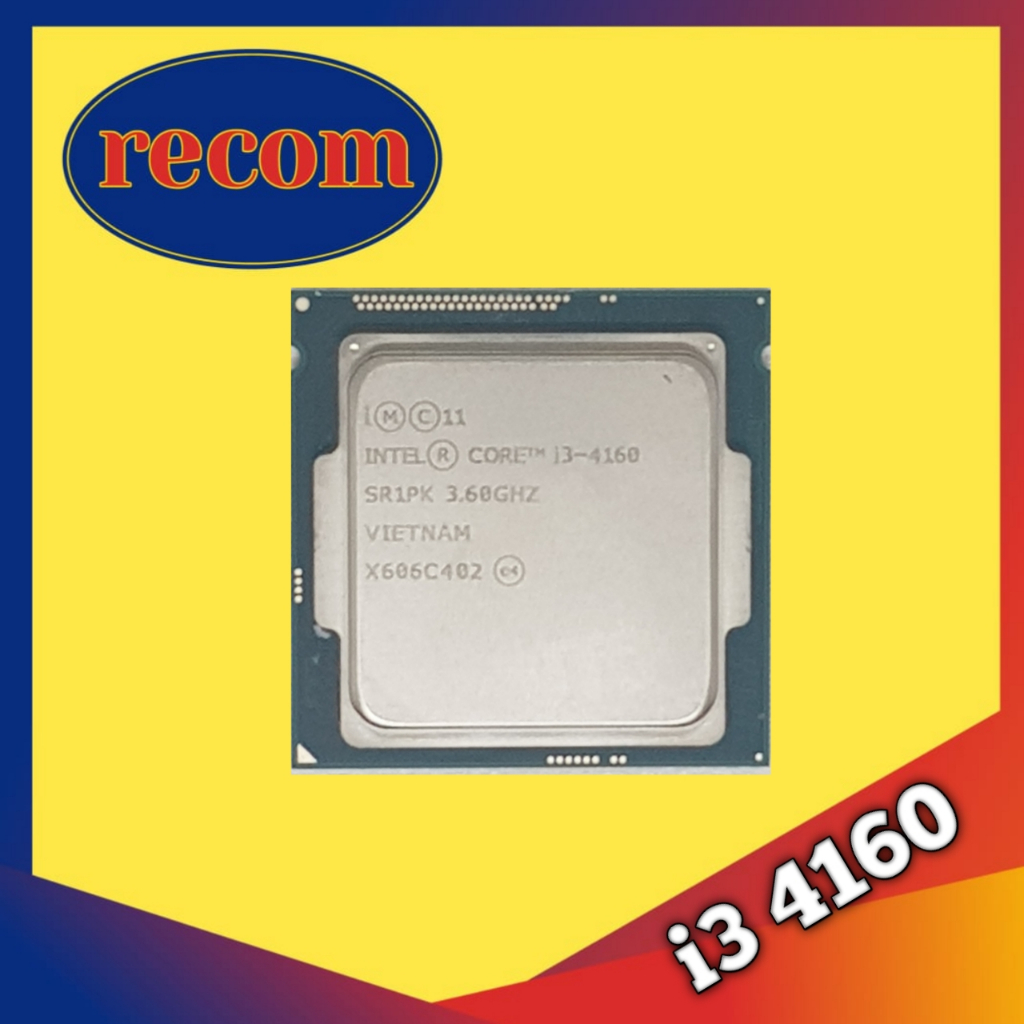 Jual PROCESSOR INTEL CORE i3 4160 GARANSI 1 TAHUN / 1 BULAN | Shopee ...
