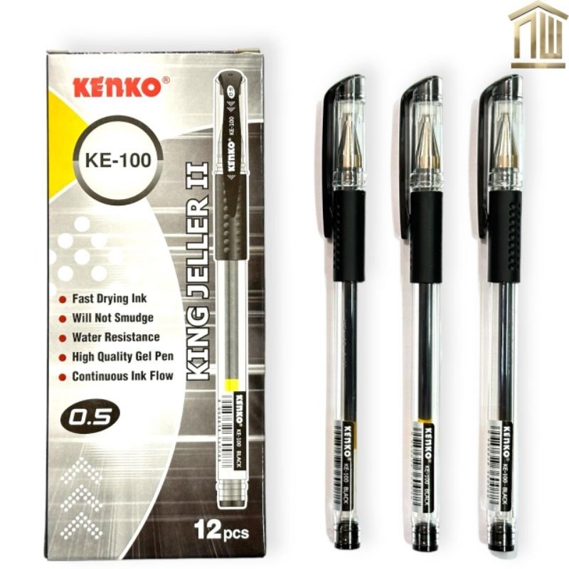 Jual Pulpen / Ballpoint / Pen Gel Kenko KE-100/TJ | Shopee Indonesia