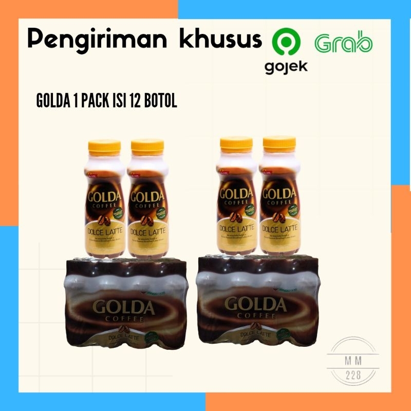 Jual Golda minuman kopi coffee isi 12 botol | Shopee Indonesia