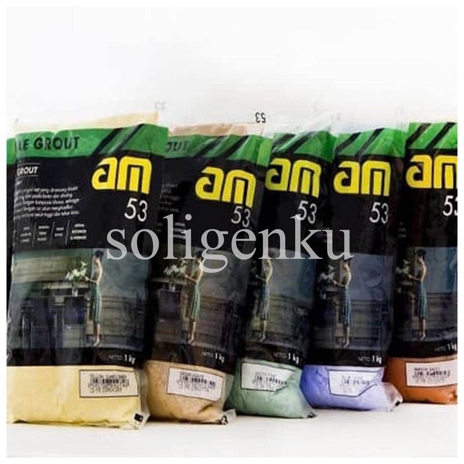 Jual 77 Nat Keramik AM 53 Pengisi Nat Tile Grout Semen Warna | Shopee ...