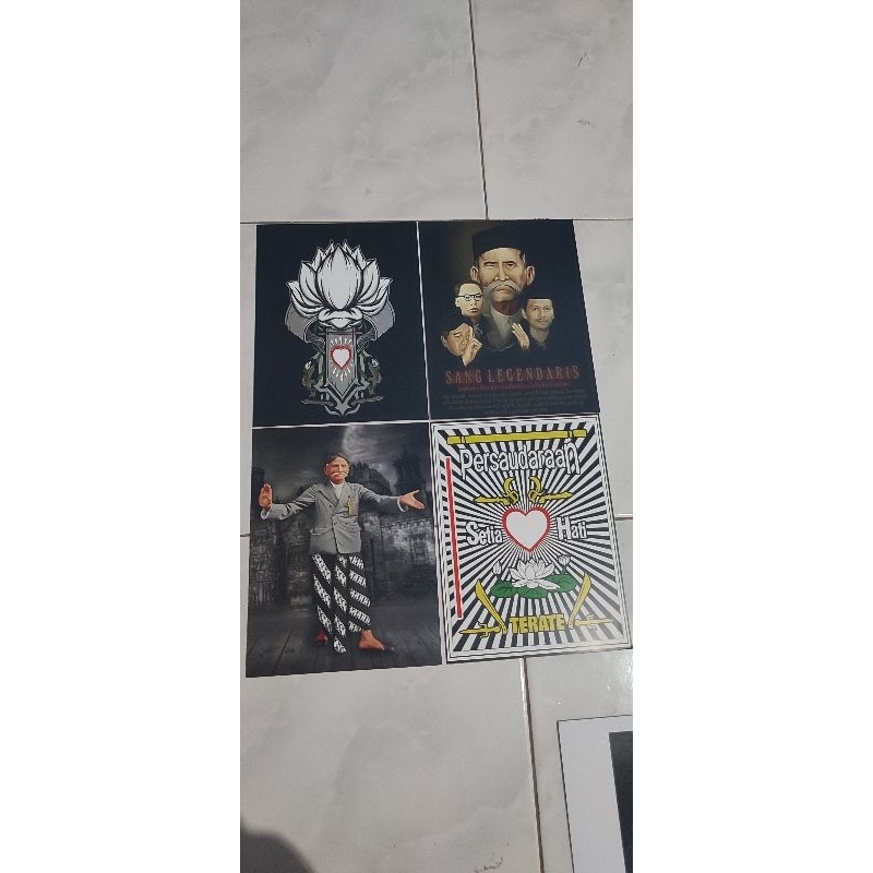Jual Poster PSHT 20cmx15cm 8 pcs | Shopee Indonesia