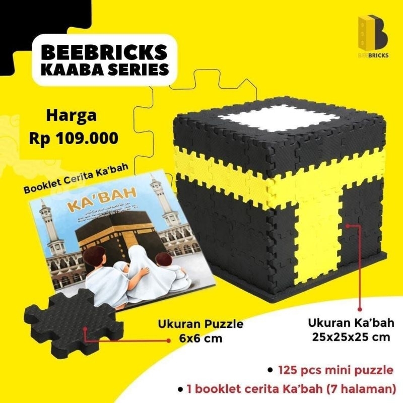Jual Puzzle Kaaba Untuk Anak, Bee Bricks Kaaba Series for Kids | Shopee ...