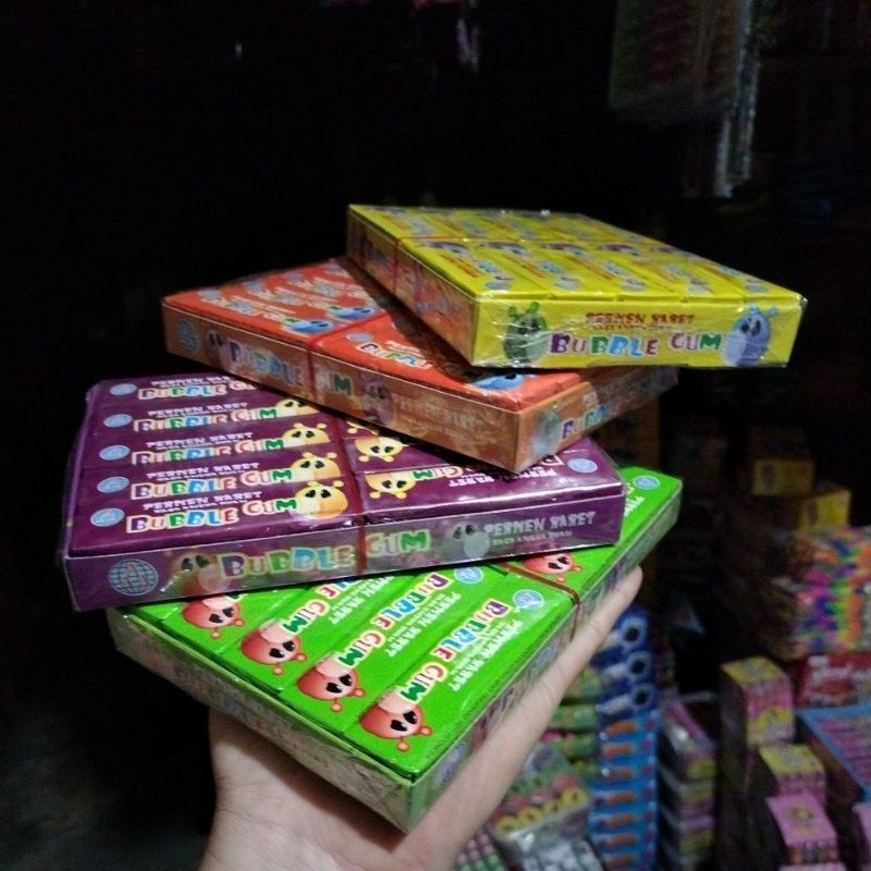 Jual Permen Karet Bubble Gum Harga 1 Box Isi 20 Pcs Shopee Indonesia