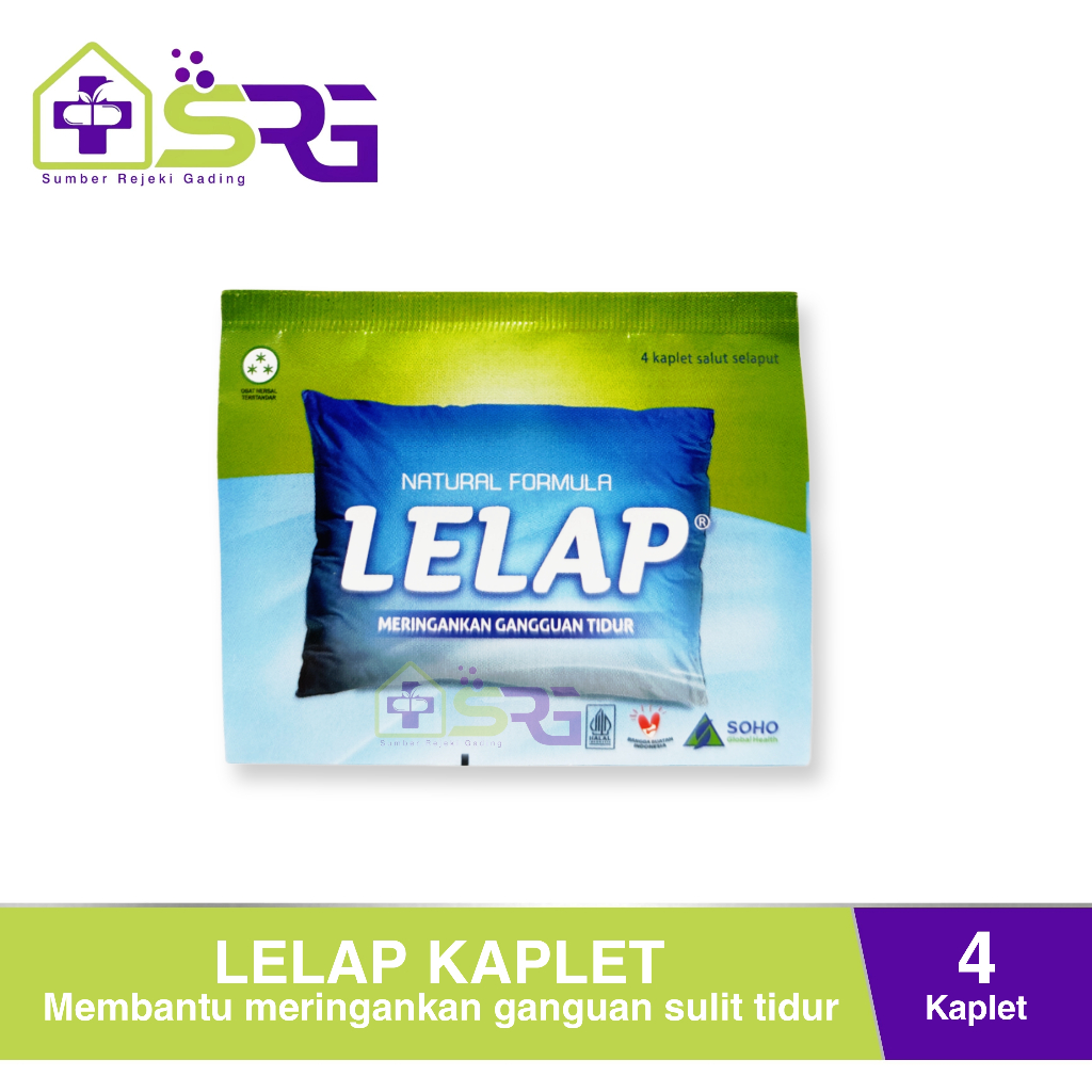 Jual Lelap Strip 4 Kaplet / meringankan Gangguan Sulit Tidur | Shopee ...