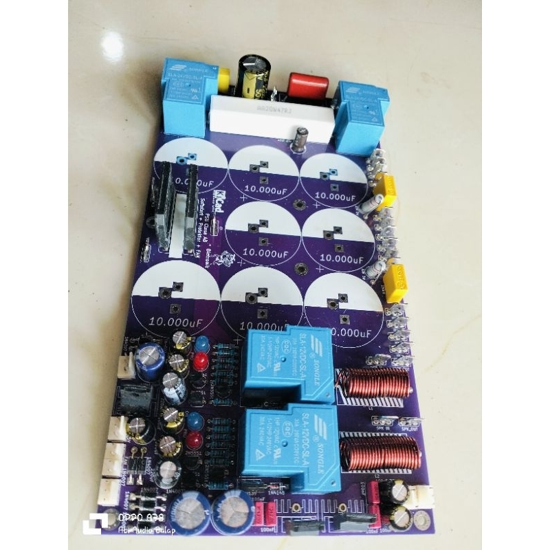 Jual kit PSU clas Ab Doble CT lengkap protek stereo+sofstar isi 8 elko ...