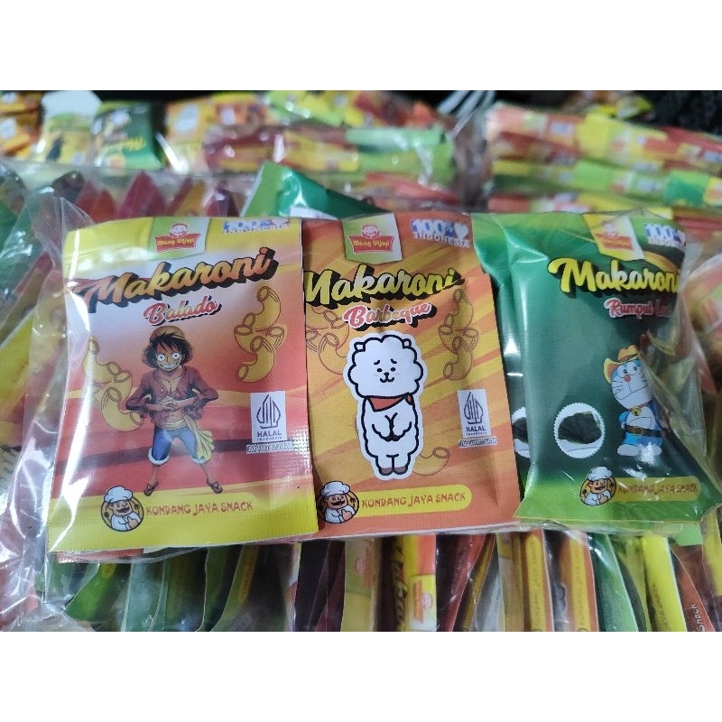 Jual MAKARONI KARAKTER BANYAK RASA | Shopee Indonesia