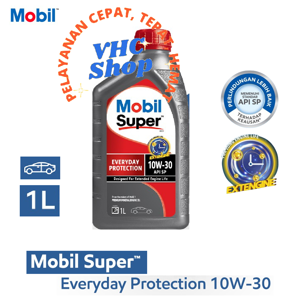 Jual Oli Mesin Mobil Super 10w30 EP Everyday Protection API SP SAE 10w ...