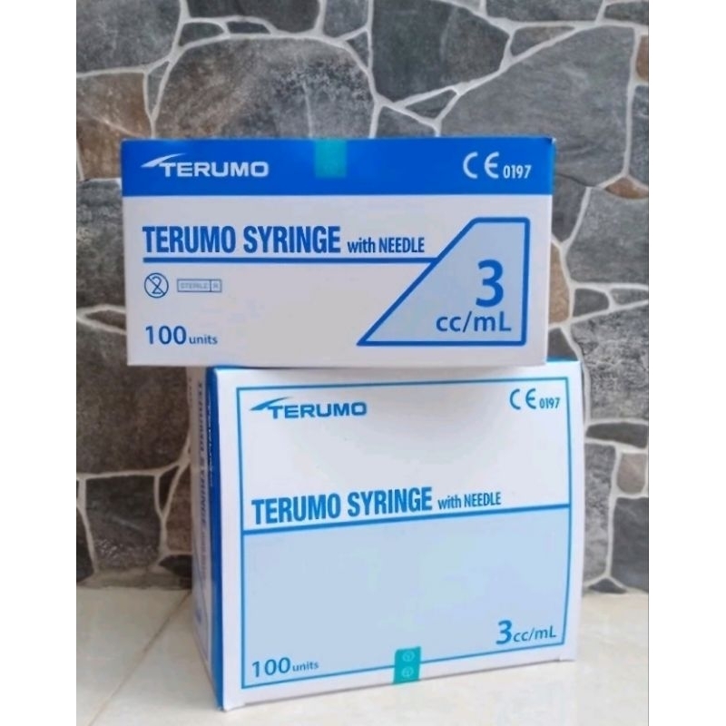 Jual spuit 3 cc terumo / syringe 3 cc terumo | Shopee Indonesia