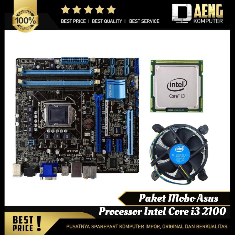 Jual Motherboard Mainboard Mobo PC Asus H61 - M - Pro Ada HDMI USB 3.0 ...